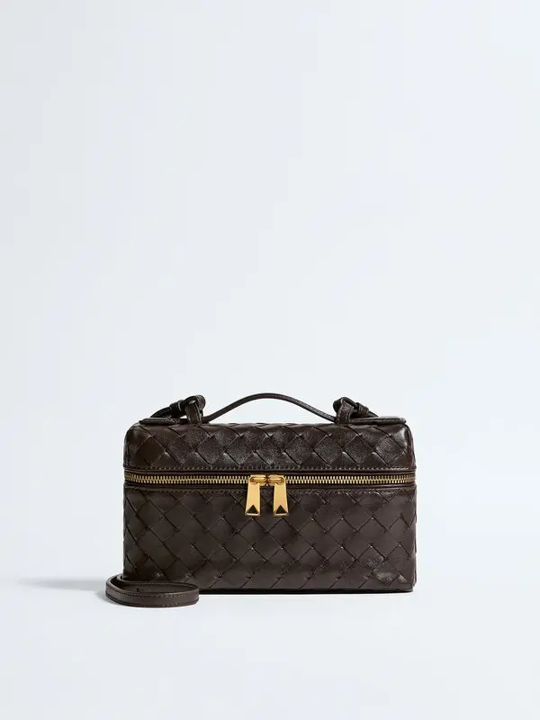 Bottega Veneta Intrecciato Leather Vanity Case