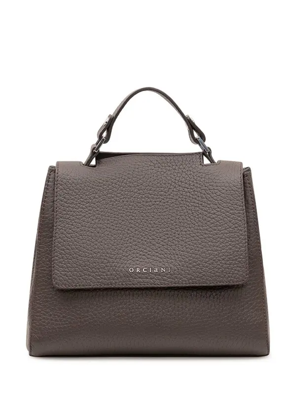 Orciani Sveva Soft Shoulder Bag - T.moro