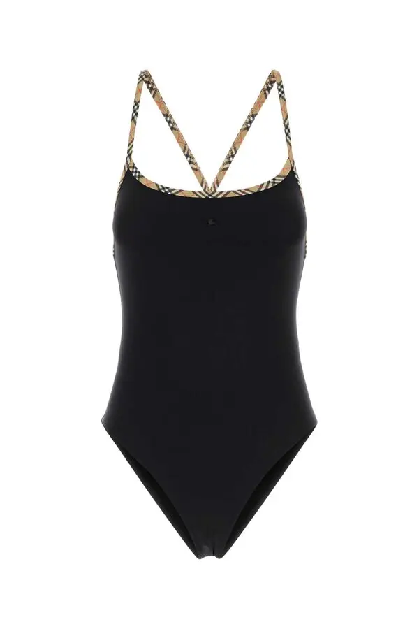 Burberry Stretch Nylon Swimsuit - Black