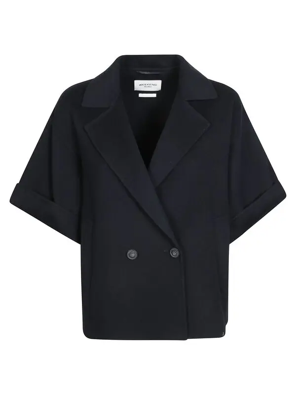 Max Mara Double-breasted Cropped Jacket