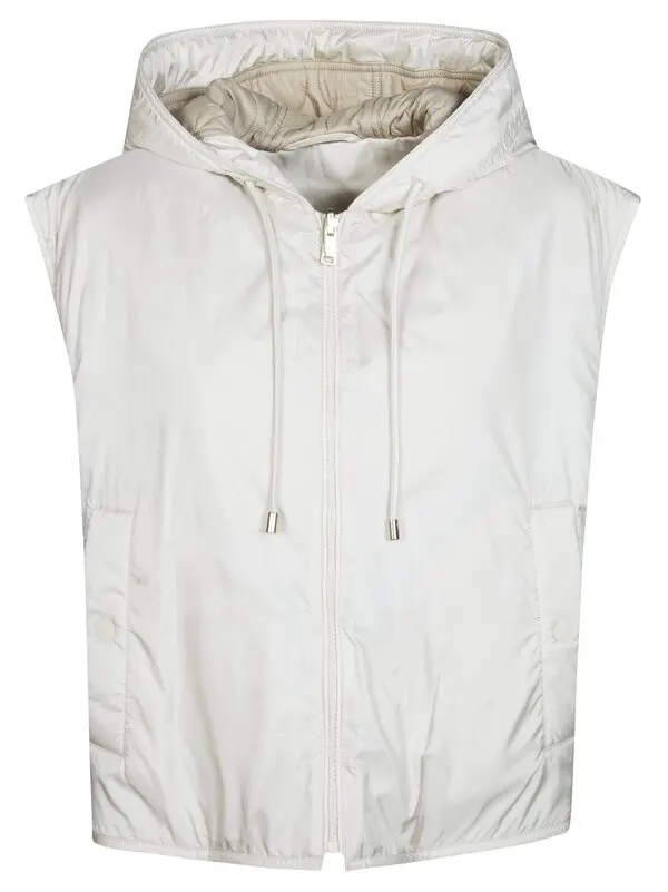 Max Mara Reversible Gilet Vest - Bianco