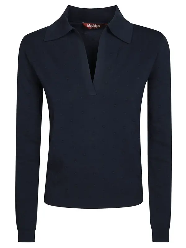 Max Mara Knit Sweater Polo