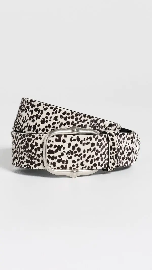 Isabel Marant Étoile Holis Pony Hair Leather Belt