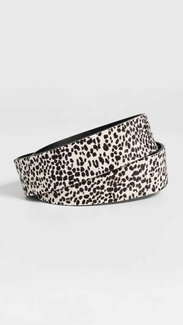 Isabel Marant Étoile Holis Pony Hair Leather Belt