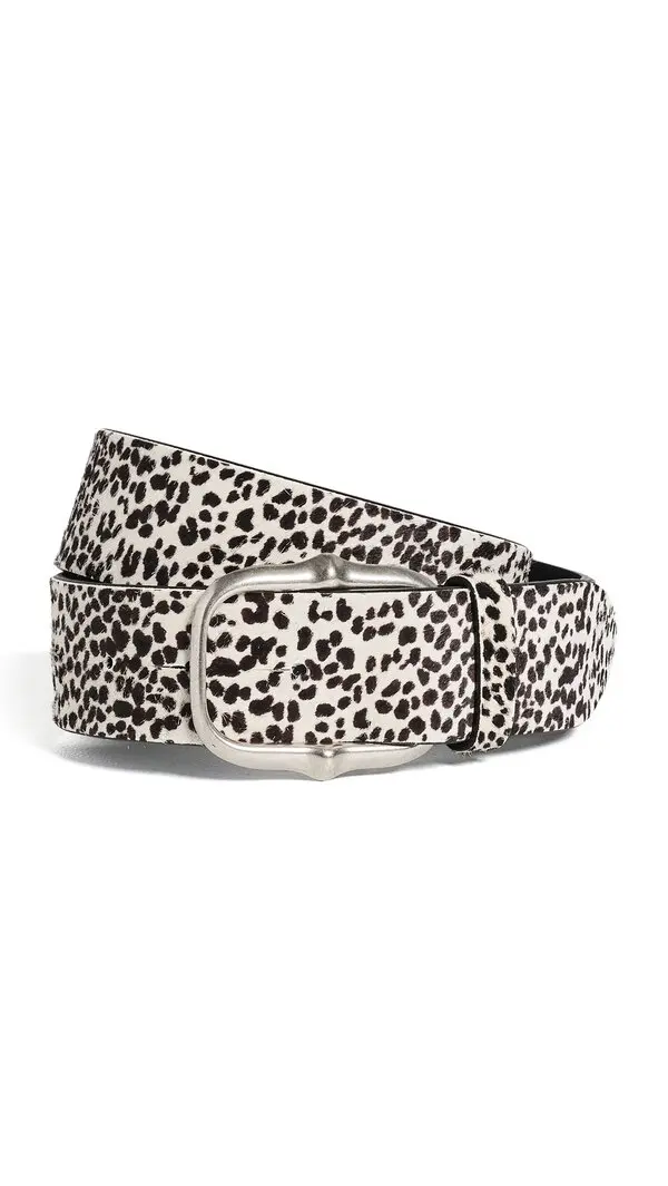 Isabel Marant Étoile Holis Pony Hair Leather Belt