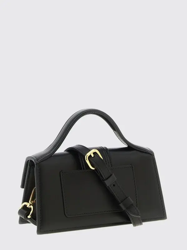 Jacquemus Bambino Mini Bag In Leather With Removable Shoulder Strap