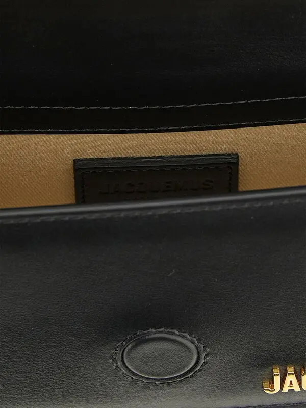 Jacquemus Bambino Mini Bag In Leather With Removable Shoulder Strap