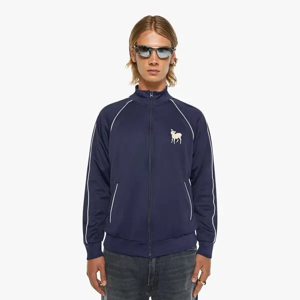 MOTHER The Front Runner Jacket Navy - Blue