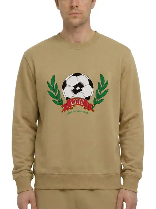 LOTTO Match Day Crewneck Sweater Organic Cotton