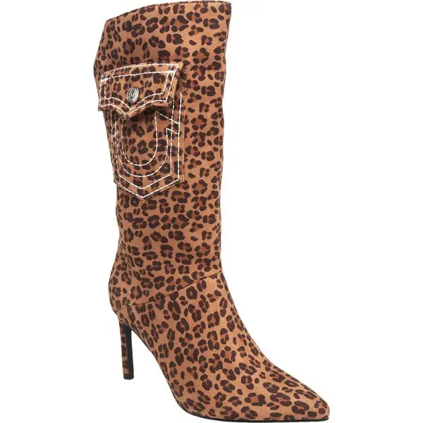 True Religion Knee High Boots - Animal