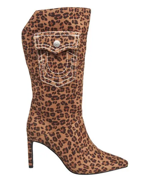 True Religion Knee High Boots - Animal