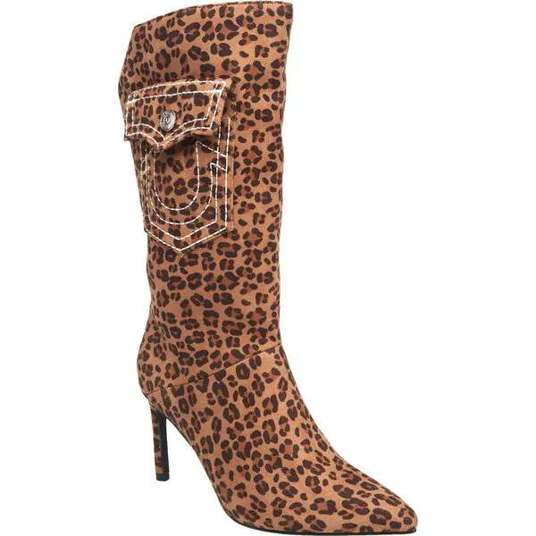 True Religion Knee High Boots - Animal