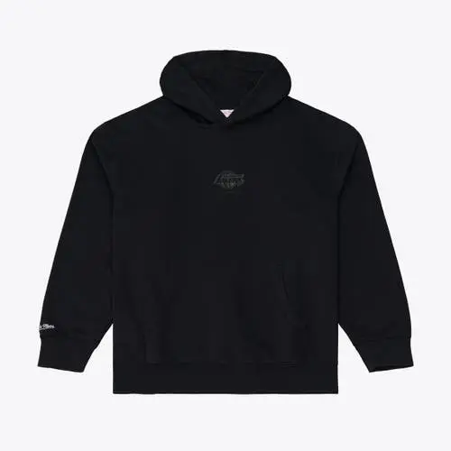 Mitchell & Ness Los Angeles Lakers Core Fleece Hoodie - Black