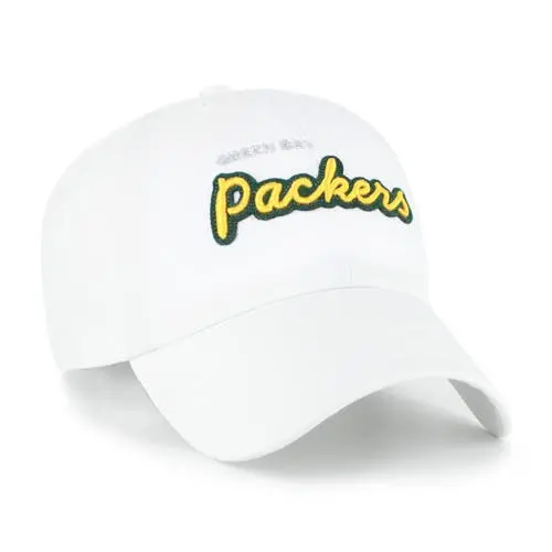 '47 Green Bay Packers Trendy Script Clean Up Adjustable Hat
