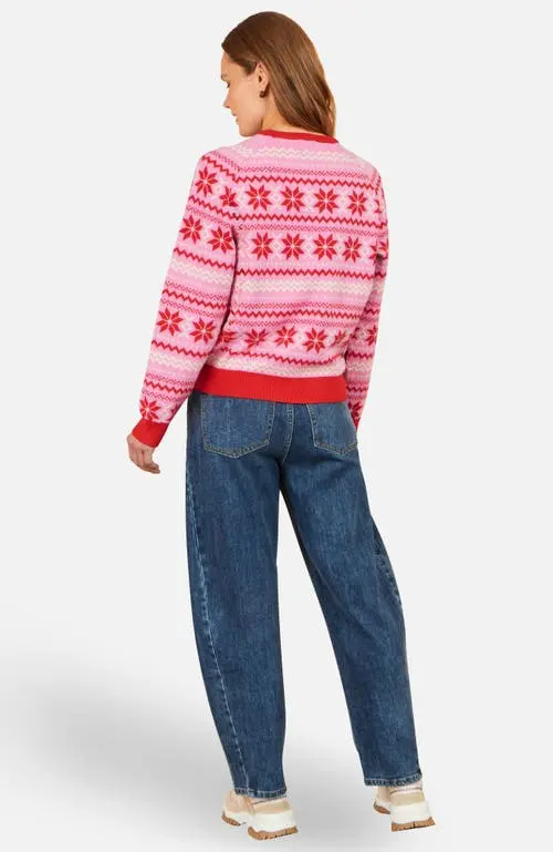 YUMI Après Intarsia Knit Jumper