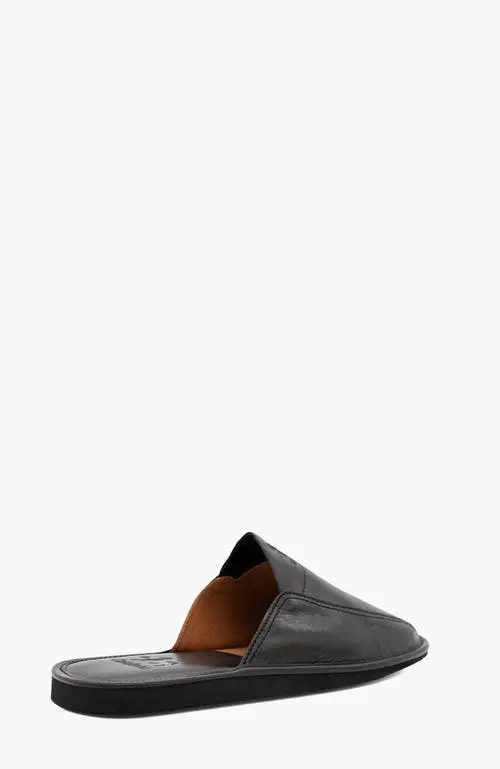 CAVALINHO Gentleman Leather House Slippers 102 - Black