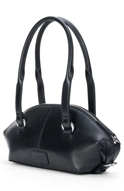 Staud Hester Mini Leather Shoulder Bag - Black