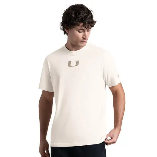 STARTER Miami Hurricanes Warm Up T-shirt - White