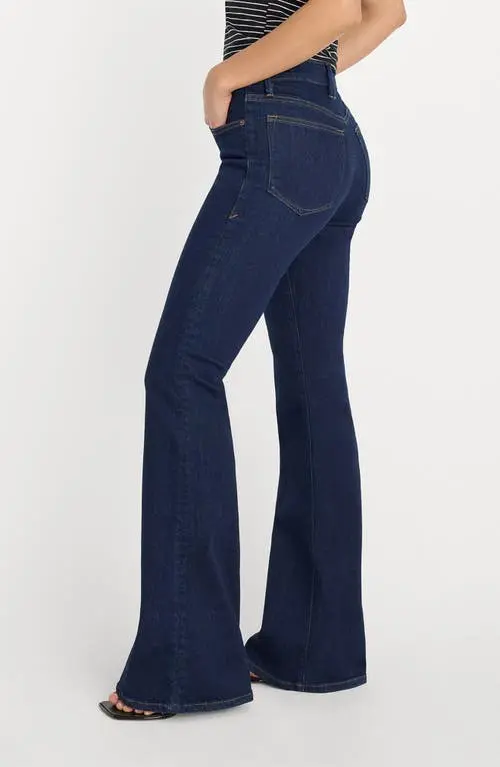 Good American Good Legs Flare Jeans
