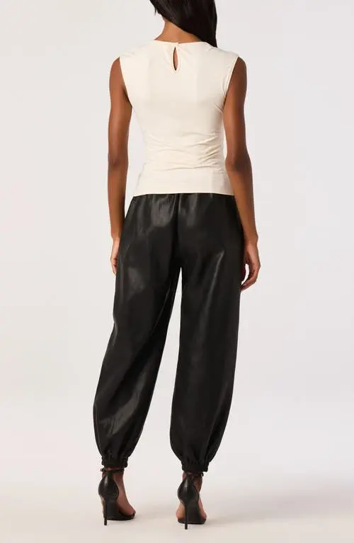 Astr The Label Adity Faux Leather Pants