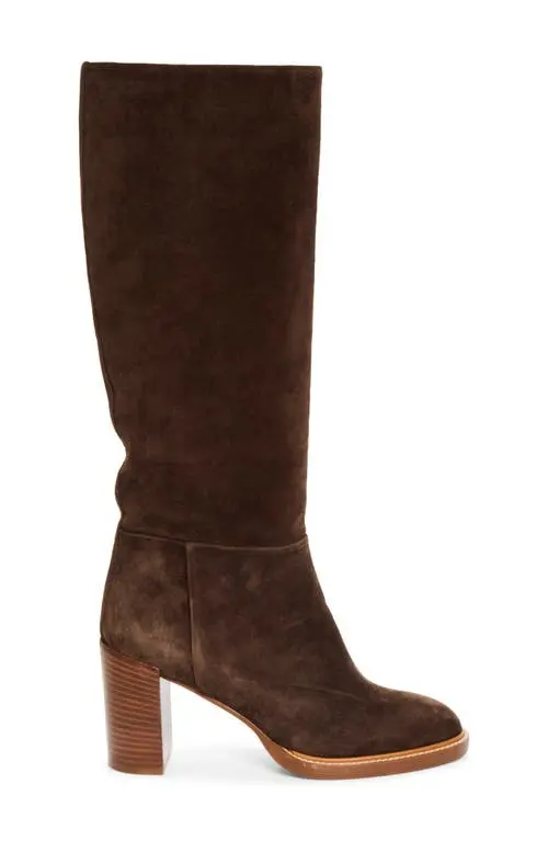 Gabriela Hearst Bocca Suede Knee High Boot