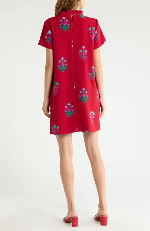 SUGARLIPS Rickie Genora Ruffle Shift Minidress