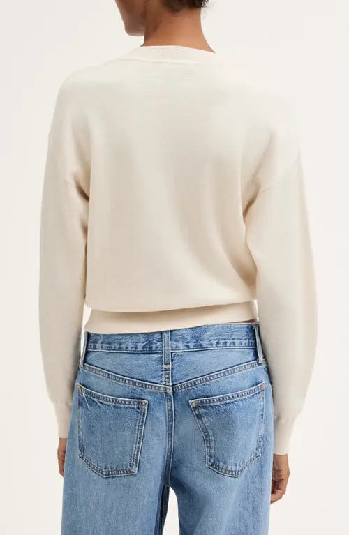 Madewell Relaxed Crewneck Wool Blend Sweater