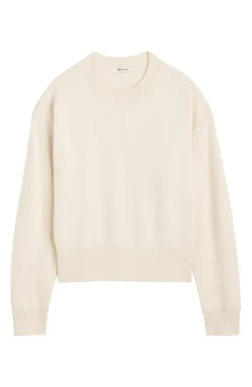 Madewell Relaxed Crewneck Wool Blend Sweater