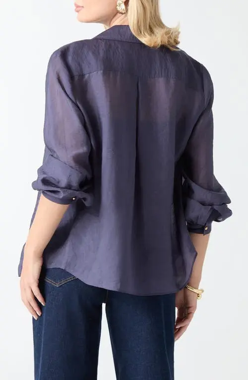 MARCIANO Autumn Tencel Button-up Shirt