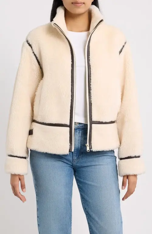 Bernardo Faux Fur Jacket