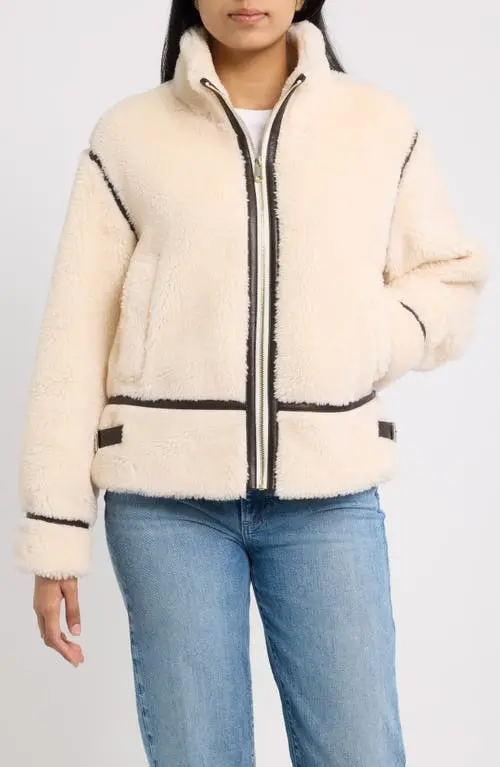 Bernardo Faux Fur Jacket