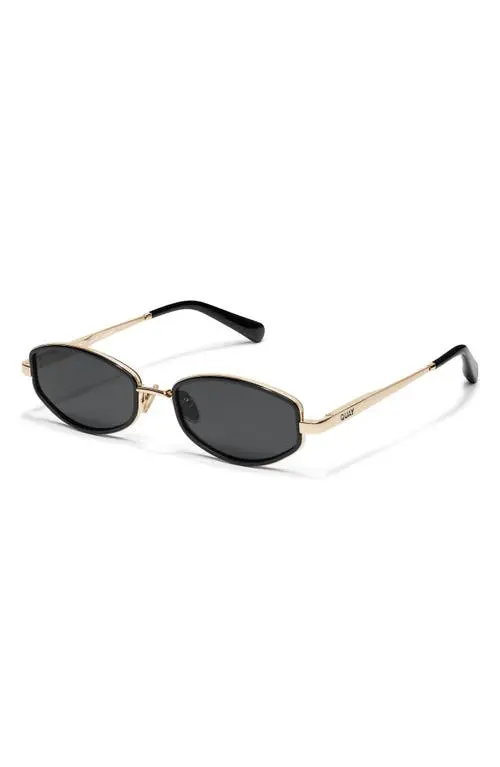 Quay So Niche Sunglasses - Black/smoke