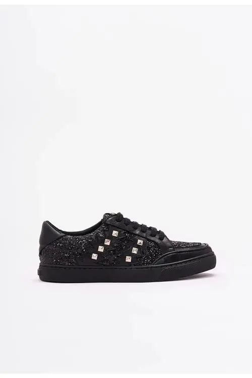 CLARA BARCELO She's Got This Sneaker - Black