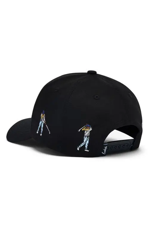 EASTSIDE GOLF Sequence Embroidered Snapback Cap