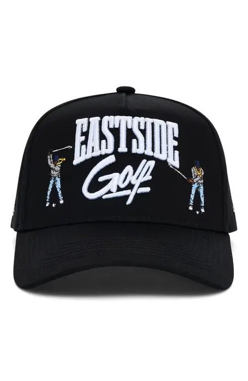EASTSIDE GOLF Sequence Embroidered Snapback Cap