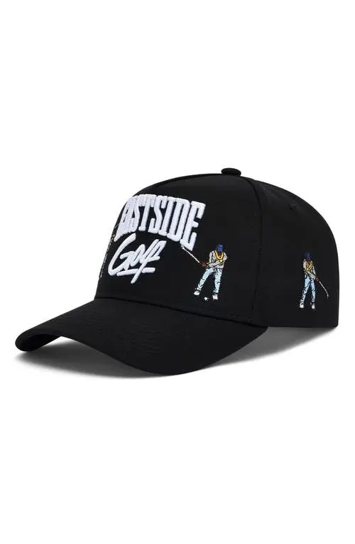 EASTSIDE GOLF Sequence Embroidered Snapback Cap