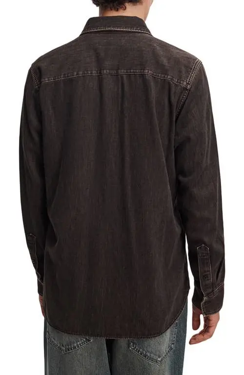 Rag & Bone Infuse Denim Cpo Shirt