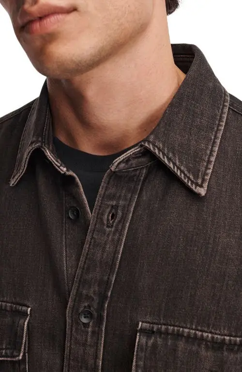 Rag & Bone Infuse Denim Cpo Shirt