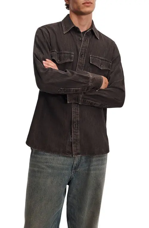 Rag & Bone Infuse Denim Cpo Shirt