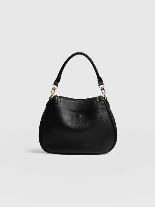 SAINT + SOFIA Marlowe Messenger Bag - Black