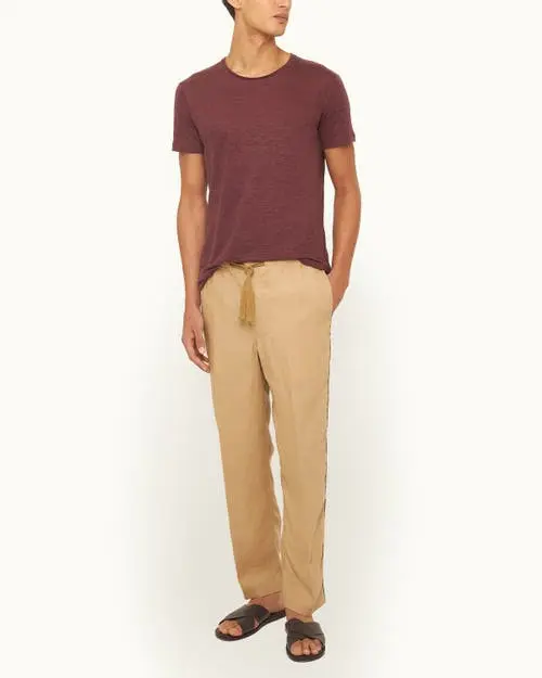 Orlebar Brown Alex Piping Relaxed-fit Trousers