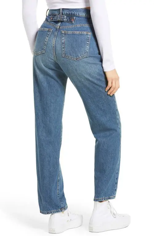 Topshop Buckle Carpenter Jeans