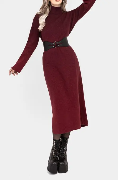 DISTURBIA Nightjar Ombre Knit Maxi Dress