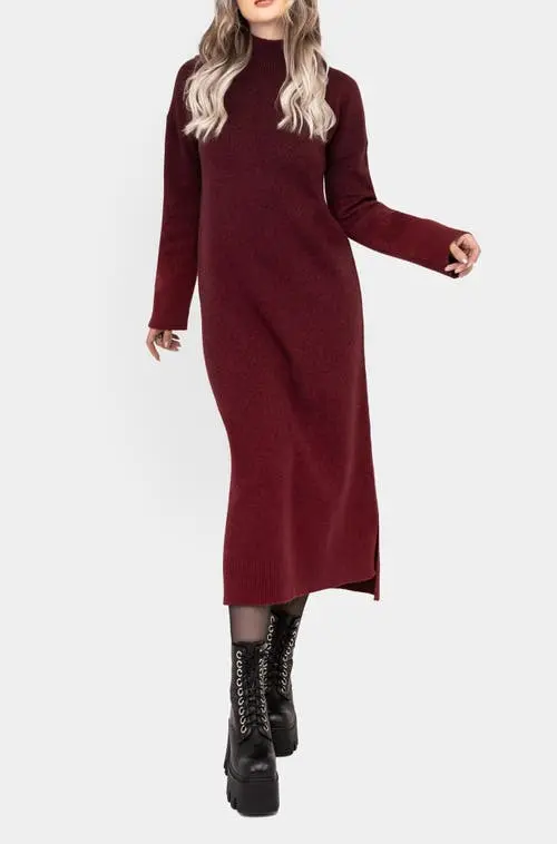 DISTURBIA Nightjar Ombre Knit Maxi Dress