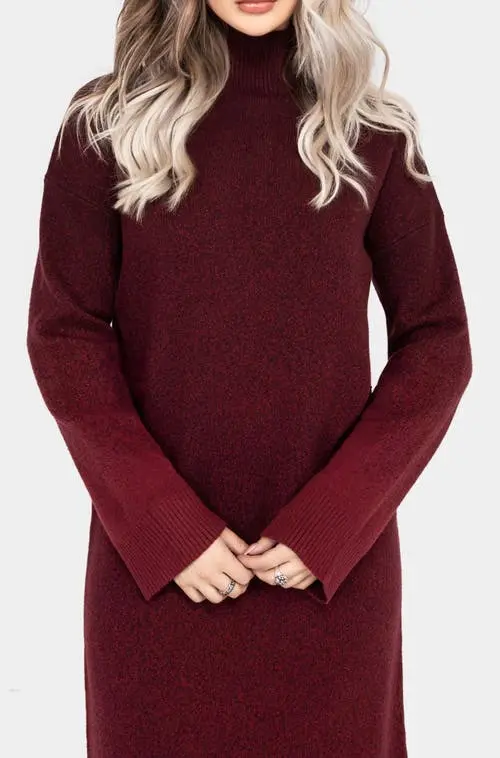 DISTURBIA Nightjar Ombre Knit Maxi Dress