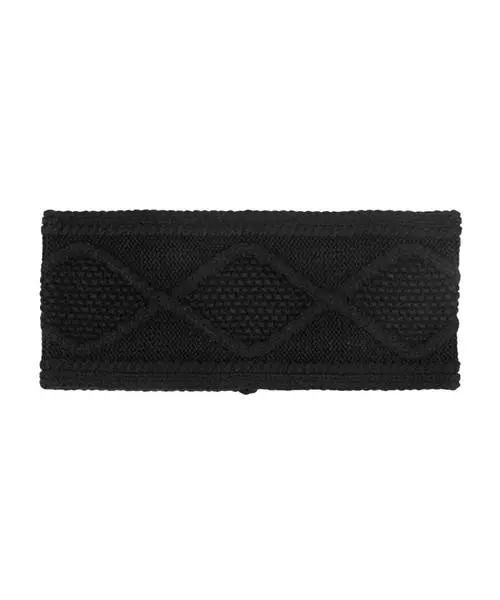 Echo Modernist Block Headband - Black
