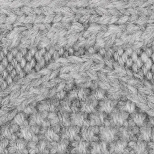 Echo Modernist Block Headband - Grey Heather