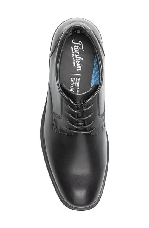 Florsheim Forecast Ii Waterproof Plain Toe Oxford - Black