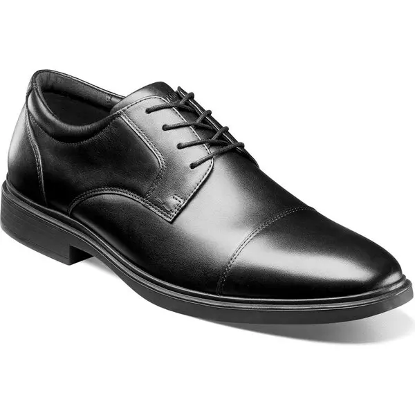 Florsheim Forecast Ii Waterproof Cap Toe Oxford - Black