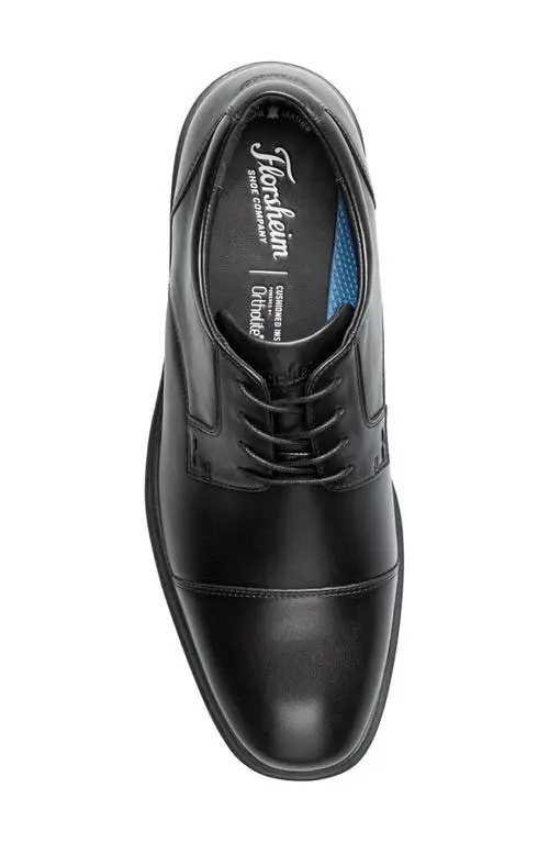 Florsheim Forecast Ii Waterproof Cap Toe Oxford - Black